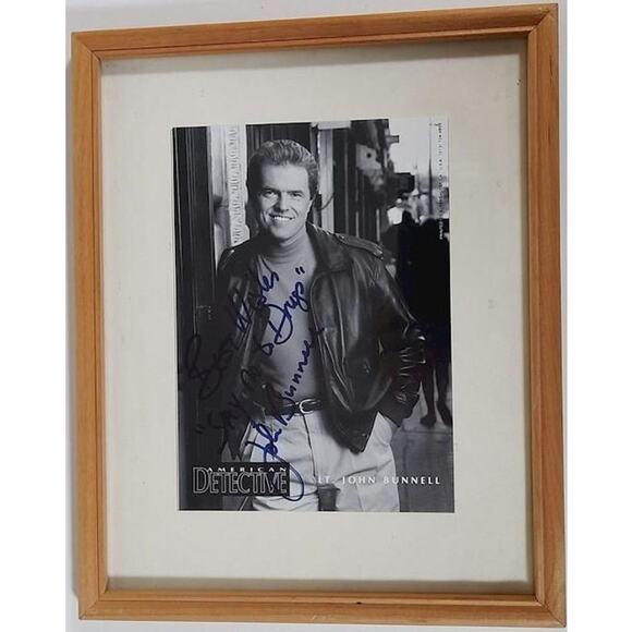 Lt. John Bunnell | Cameras, Photo & Video | Signed Photo Of Lt John ...